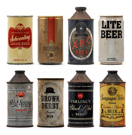 Vintage Beer Cans | Foodiggity