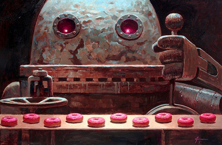 Robots and Donuts | Foodiggity