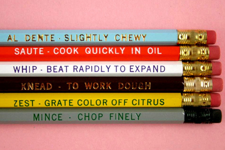 Chef’s Pencil Set – Foodiggity
