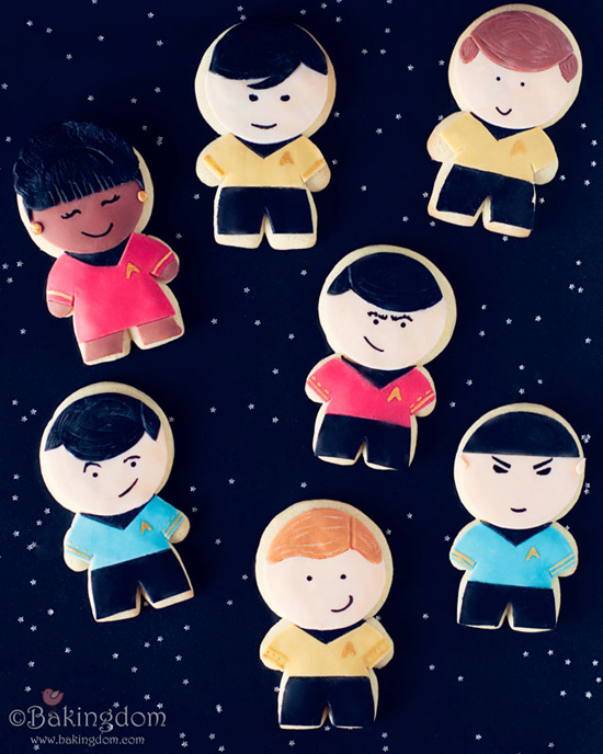 Star Trek Cookies | Foodiggity