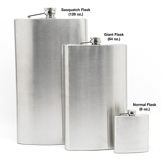 This Extremely Large Flask is Missing the Point – Foodiggity