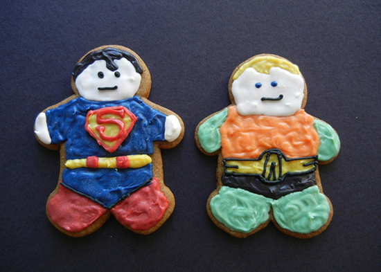 Superhero Gingerbread Men | Foodiggity