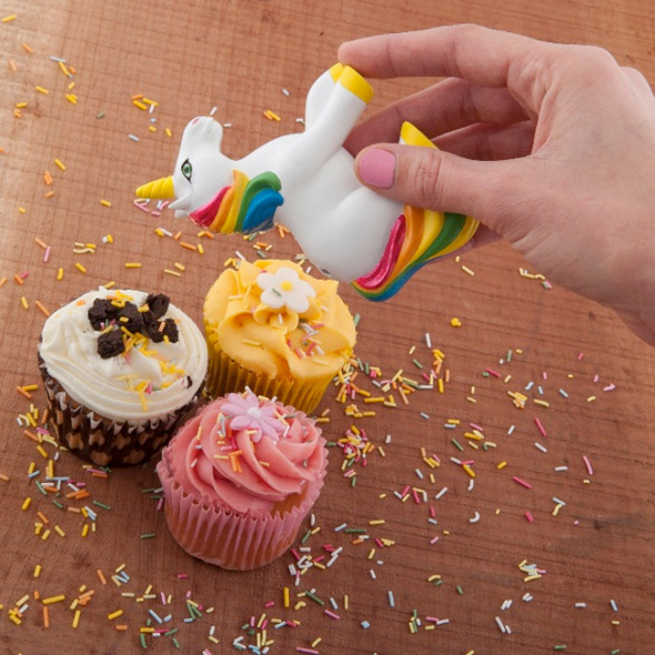 Spread Some Rainbow Magic With The Unicorn Sprinkles Shaker – Foodiggity