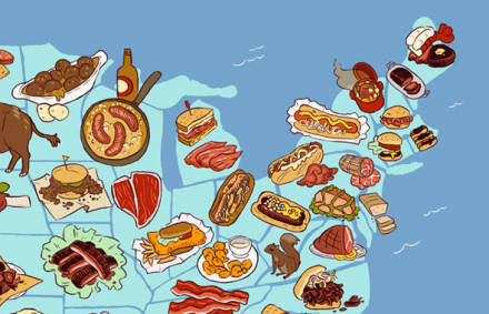 The United Steaks of America, An Interactive Map of Each US States ...