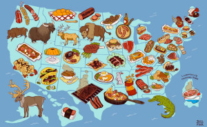 The United Steaks of America, An Interactive Map of Each US States ...