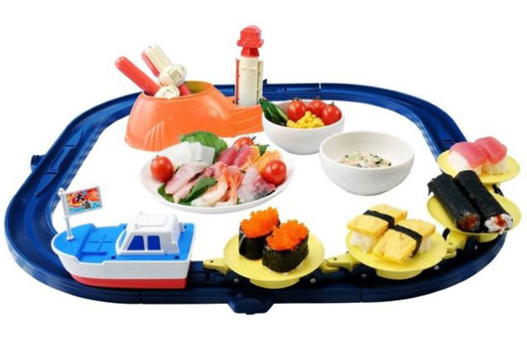 Conveyor Belt Sushi Toy Set | Foodiggity