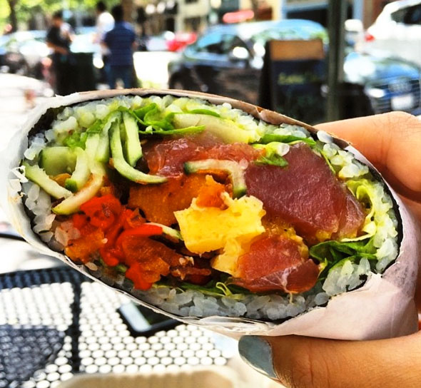 A Sushirrito Is The Combination of Sushi And A Burrito And Is The ...