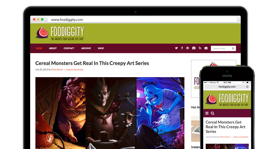 Welcome To The New Foodiggity – Foodiggity