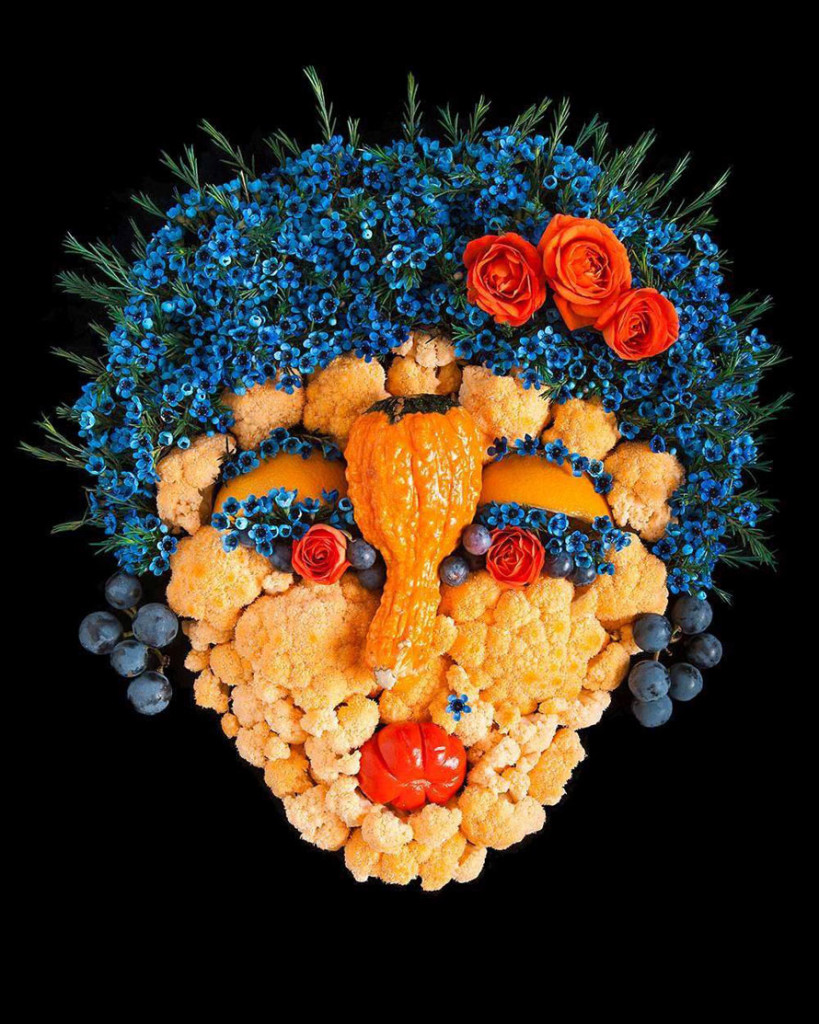 Fresh Faces, A Fun Series of Portraits Created With Fruits and ...