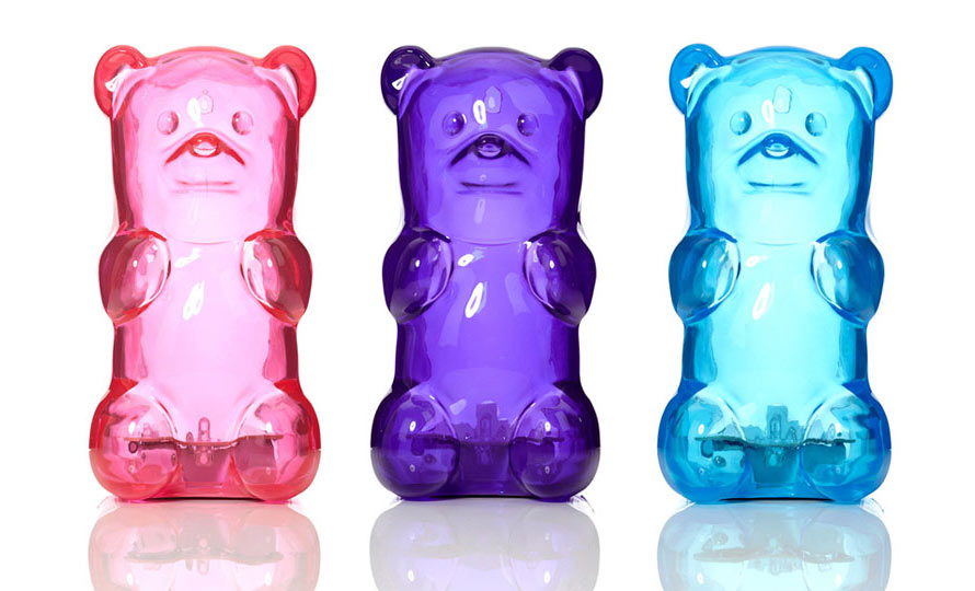 Gummy Bear Night Lights Light Up With A Squeeze Of The Belly – Foodiggity