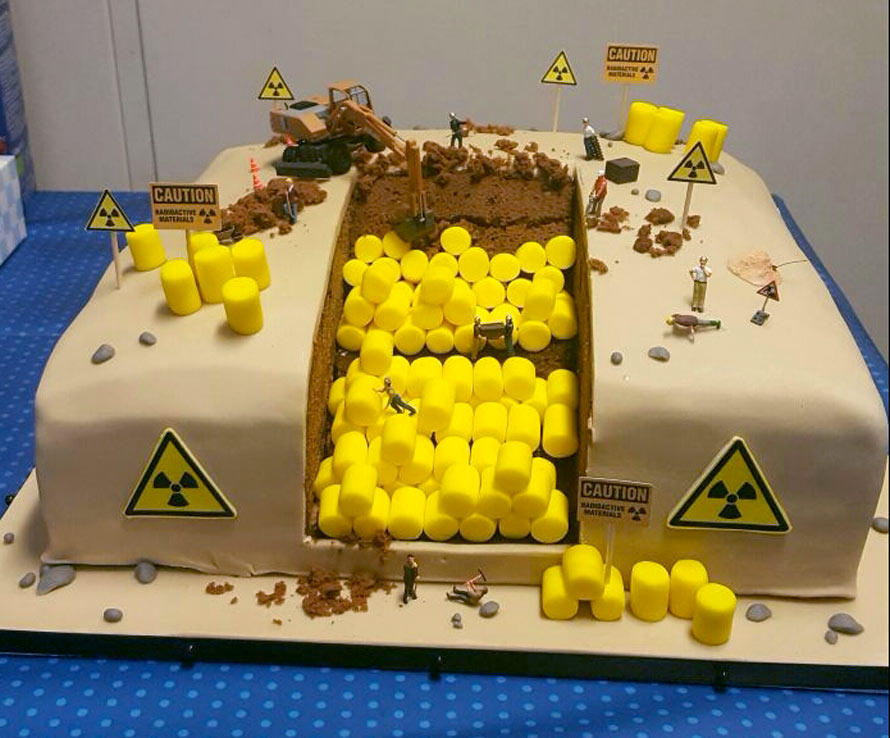 Radioactive Waste Birthday Cake Is Nuclear-Filled – Foodiggity